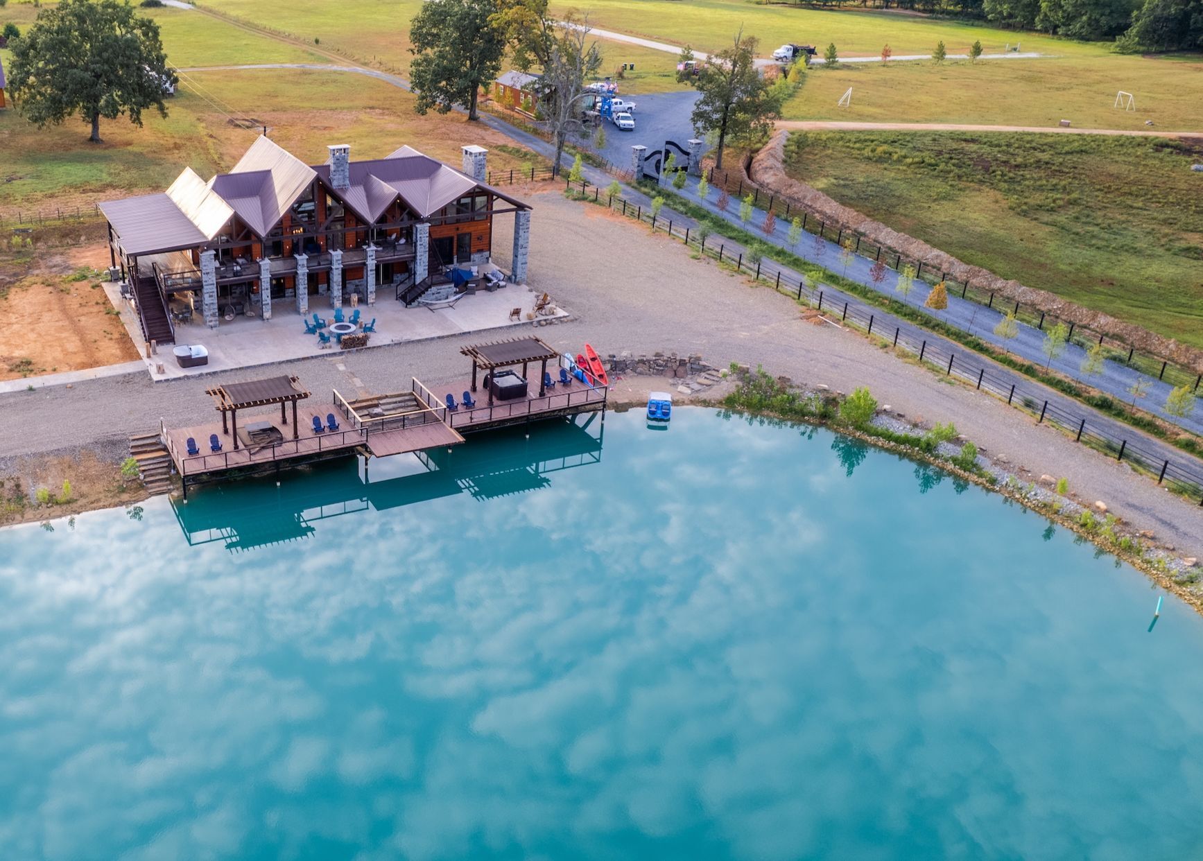 Crystal Lake Mansion | Beavers Bend Cabin Country